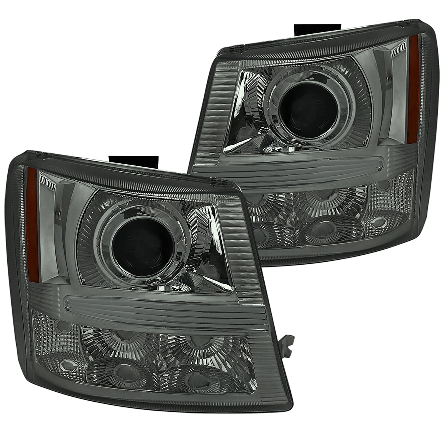 Spec-D Tuning Smoke Projector Headlights Compatible with 2003-2007 ...