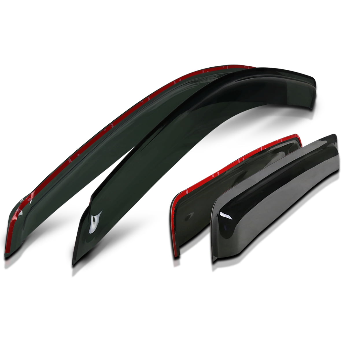 Spec-D Tuning Smoke Window Visors Rain Guard Vent Shade Deflector 4Pc ...