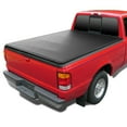 Spec-D Tuning Soft Quad Fold Tonneau Cover Compatible with 1993-2011 ...