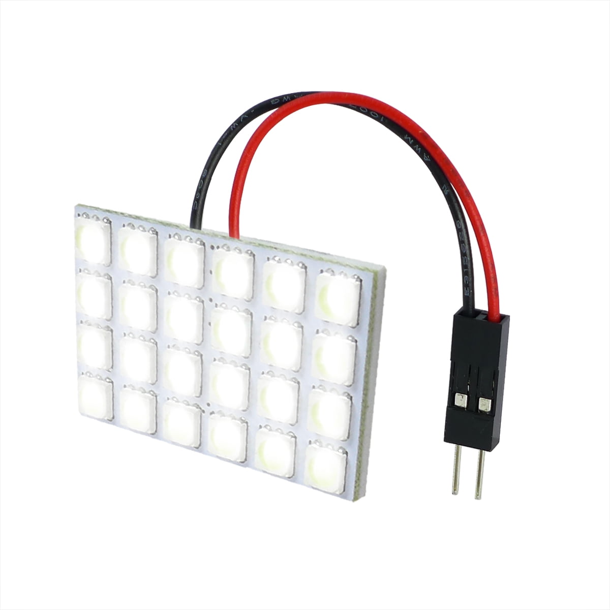 Spec-D Tuning T10 24 SMD LED Power Super Bright White Panel Dome Light ...