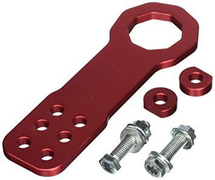 Spec D Tuning Tow 9001rd Red Anodized Aluminum Billet Style Front Tow