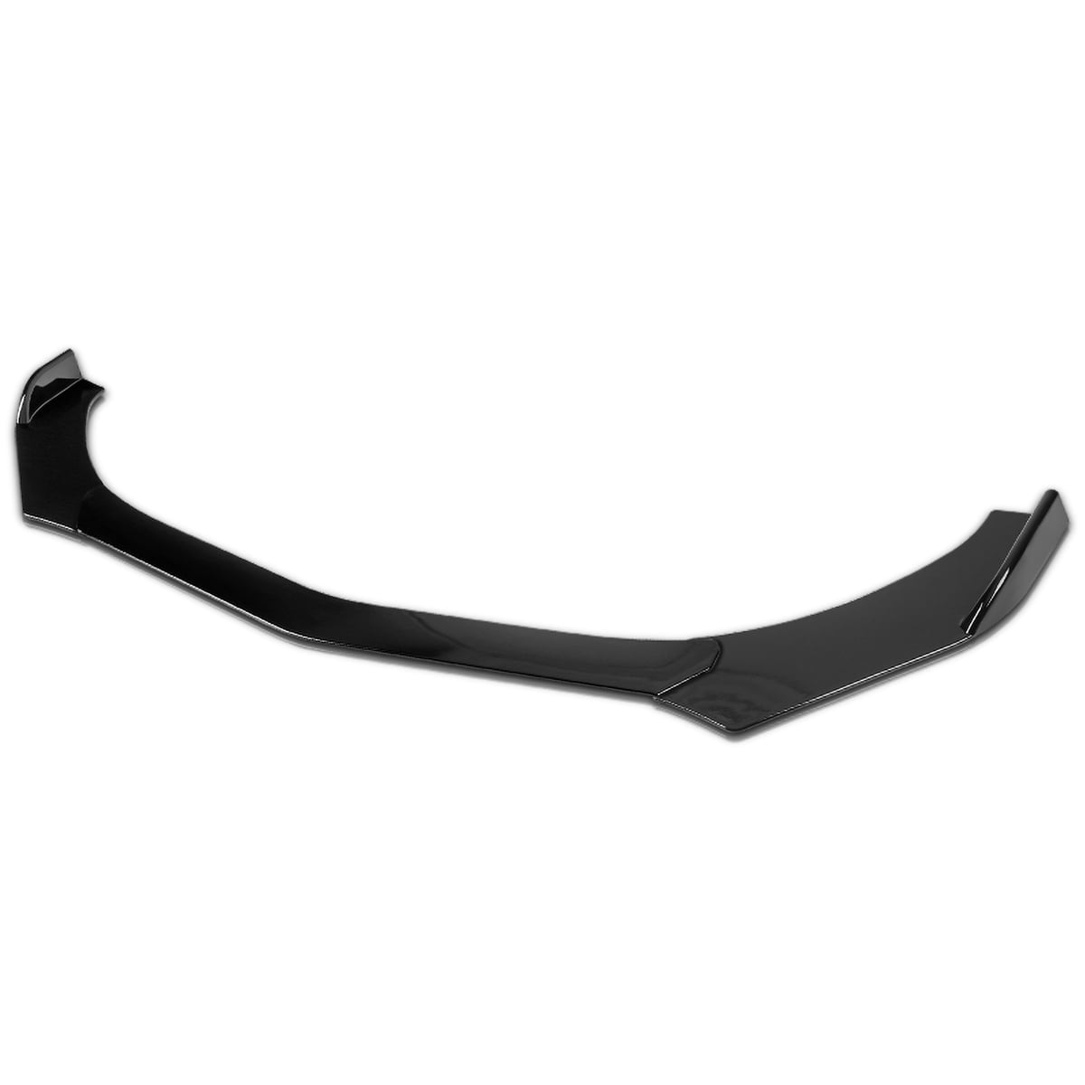 Spec-D Tuning Universal Gloss Black Front Bumper Lip Spoiler Splitter ...