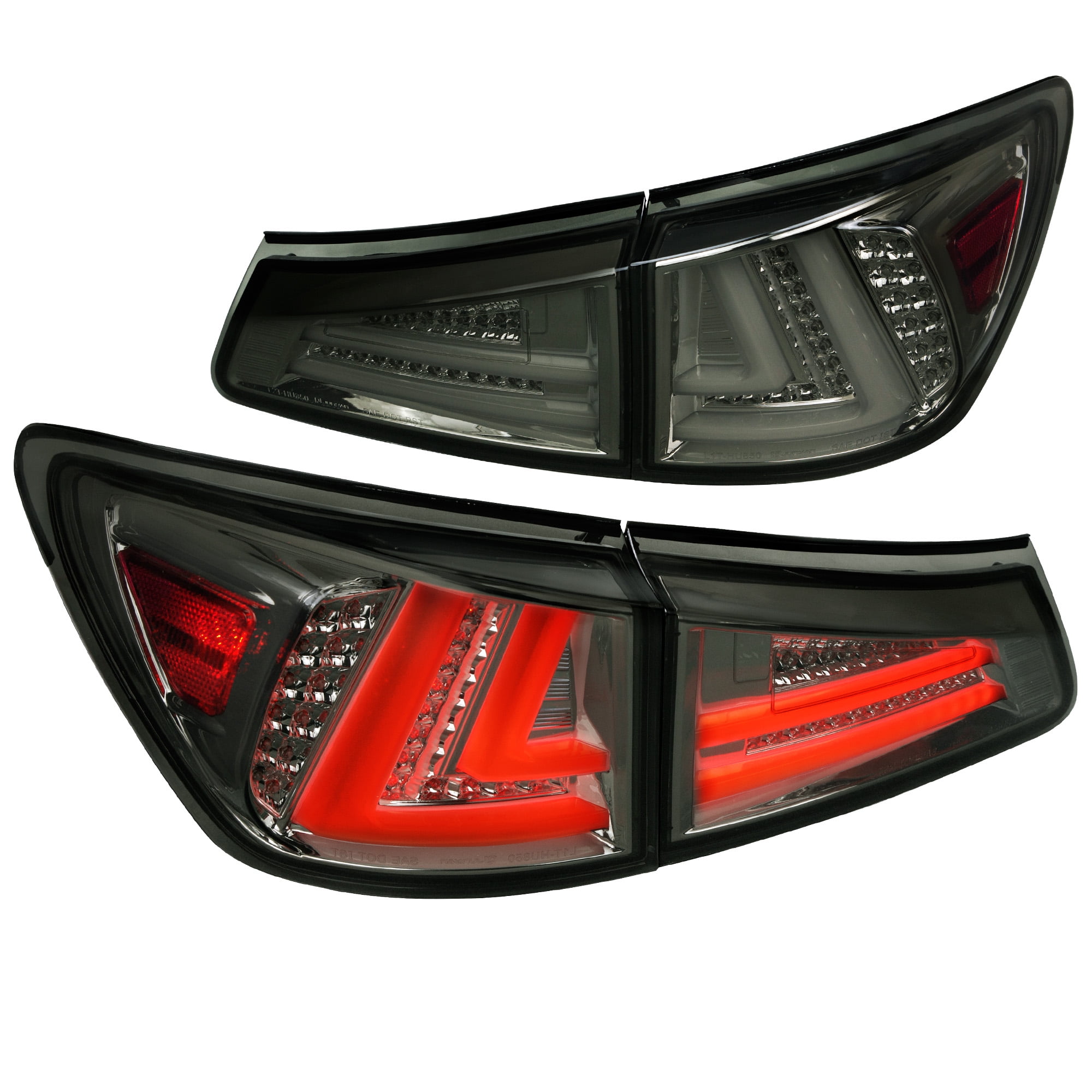 Spec-D Tuning for IS250/350 Rear LED Tail Brake Lights Pair Fits select ...