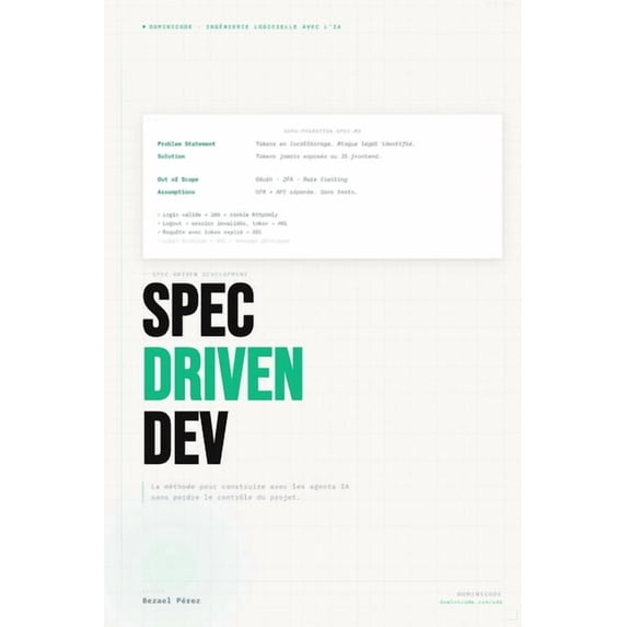 Spec-Driven Development: La mÃ©thode pour construire des logiciels avec ...