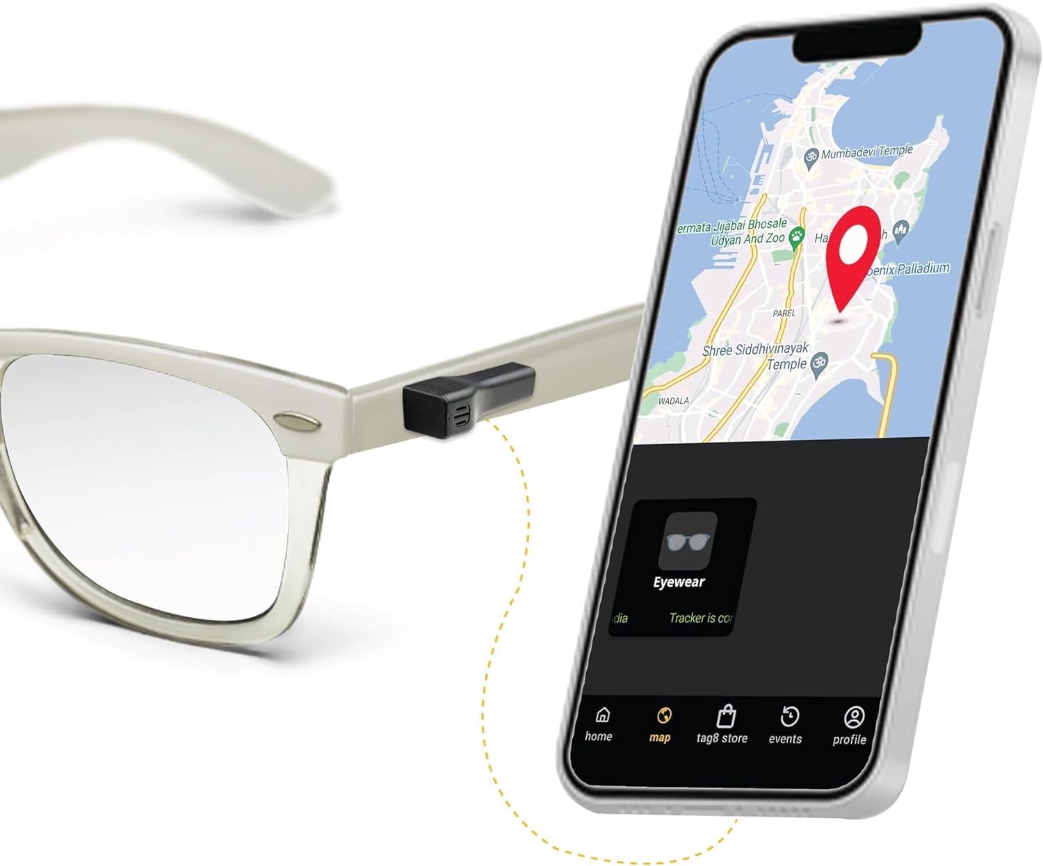 Spec Finder for Android | Dolphin Eyewear Tracker | tag8 Glasses ...