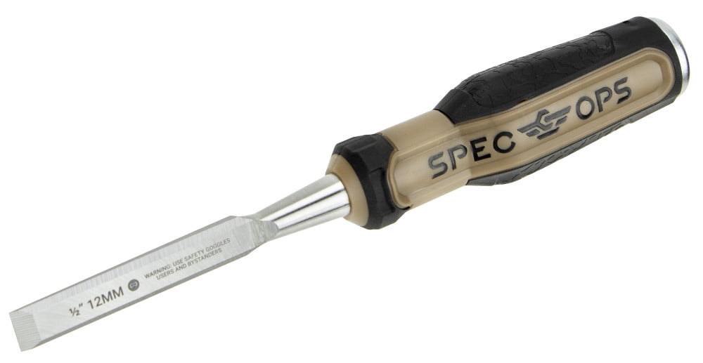 Spec Ops Bevel Edge Wood Chisel 1/2In - Walmart.com
