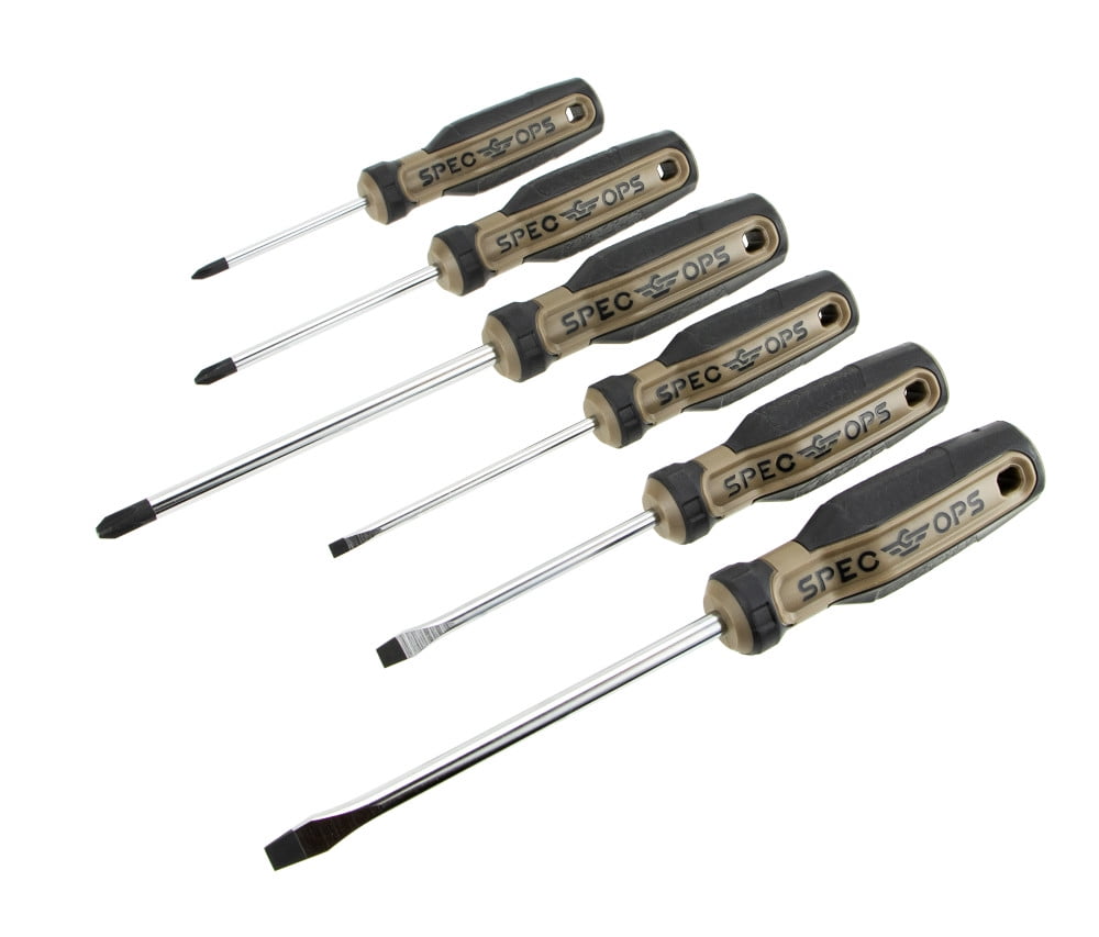Spec Ops Screwdriver Set 6Pc - Walmart.com