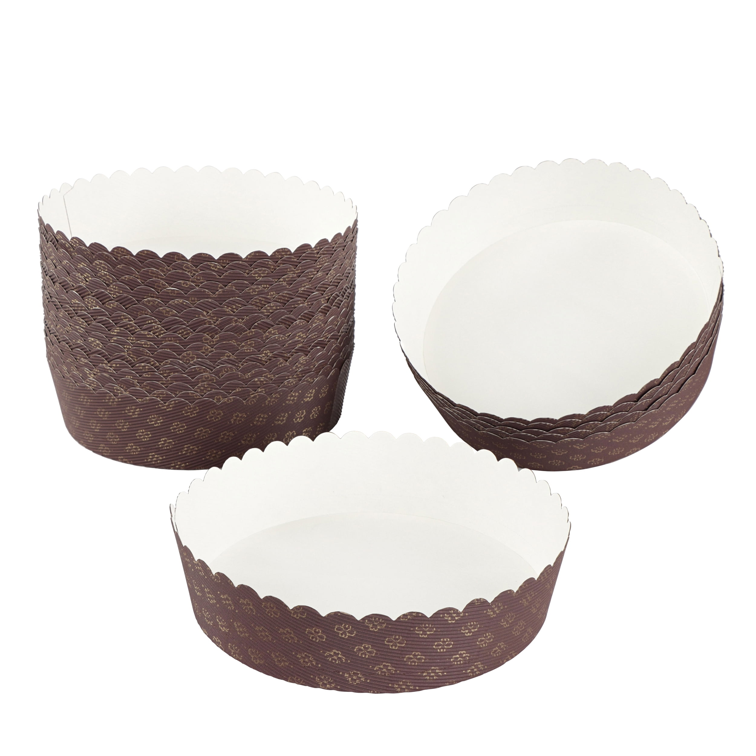 Spec101 Baking Cake Pan 25pc Set - 8.9 x 2.4in Round Decorative Paper ...