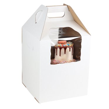 Free Shipping! Spec101 Disposable Cake Carrier, Tall Cake Caddy with ...