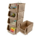 Spec101 Organizing Container - Stackable Storage Bins with Open Front ...