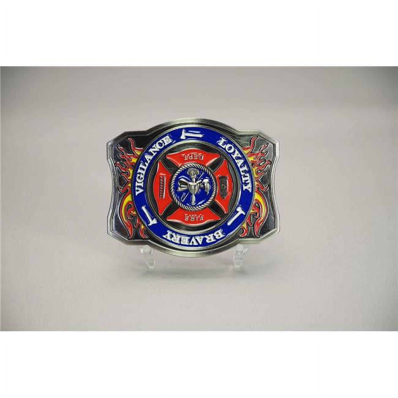 SpecCast 09135 Fire Department Full Shield Belt Buckle - Walmart.com