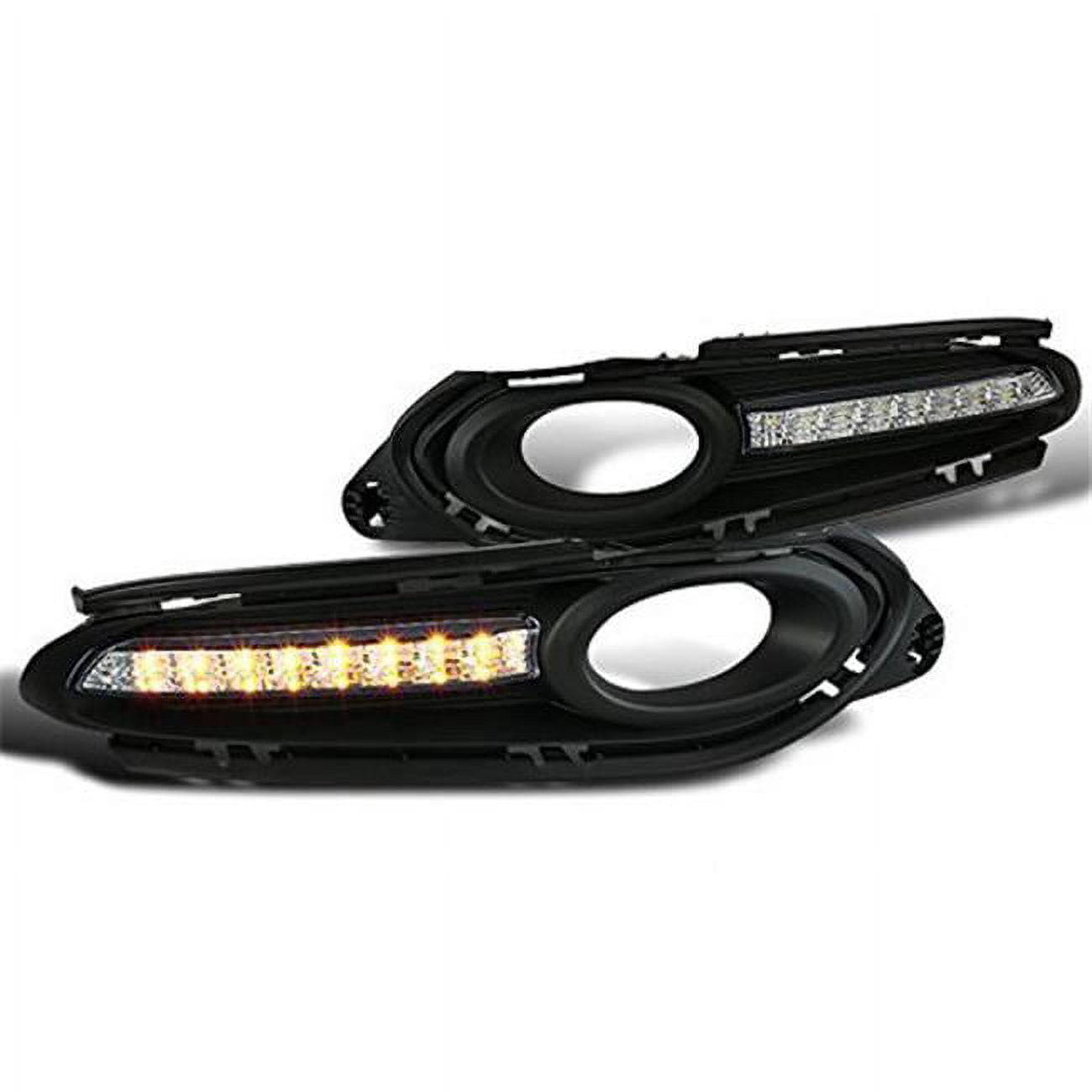 SpecD Tuning LF-HRV16CDRL-DL 16-17 Honda HRV DRL LED Fog Lights Kit ...