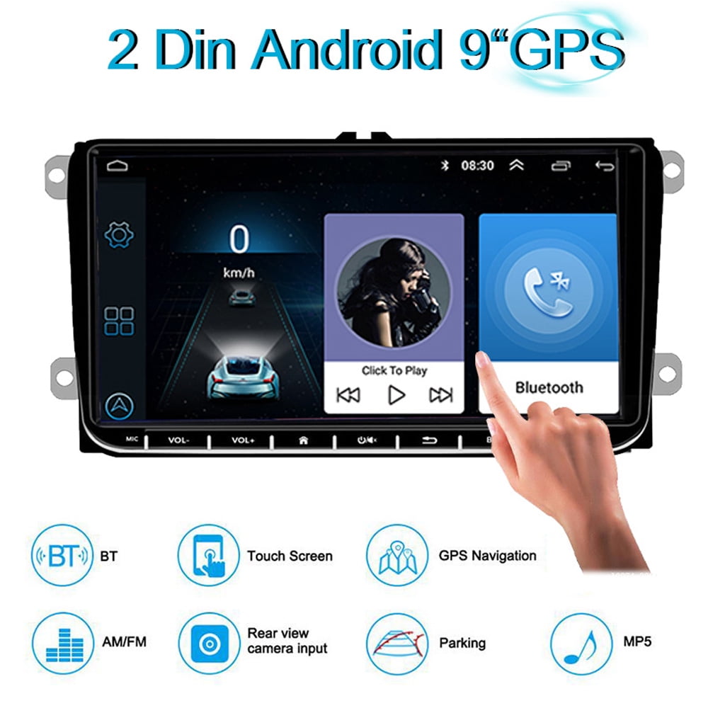 Special 2 Din 9 Inch Android Touch Screen Car Stereo GPS Navigation ...