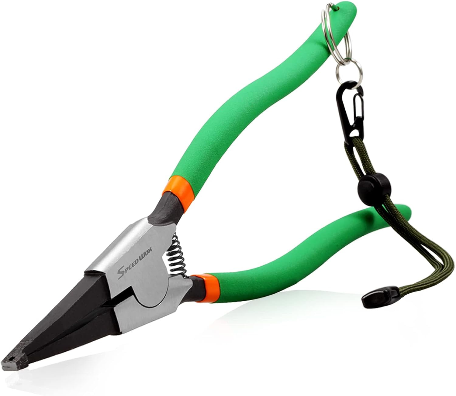 Special Angle Tip Lock Ring Pliers 8-Inch Retaining Rings Pliers for Removing Installing ...