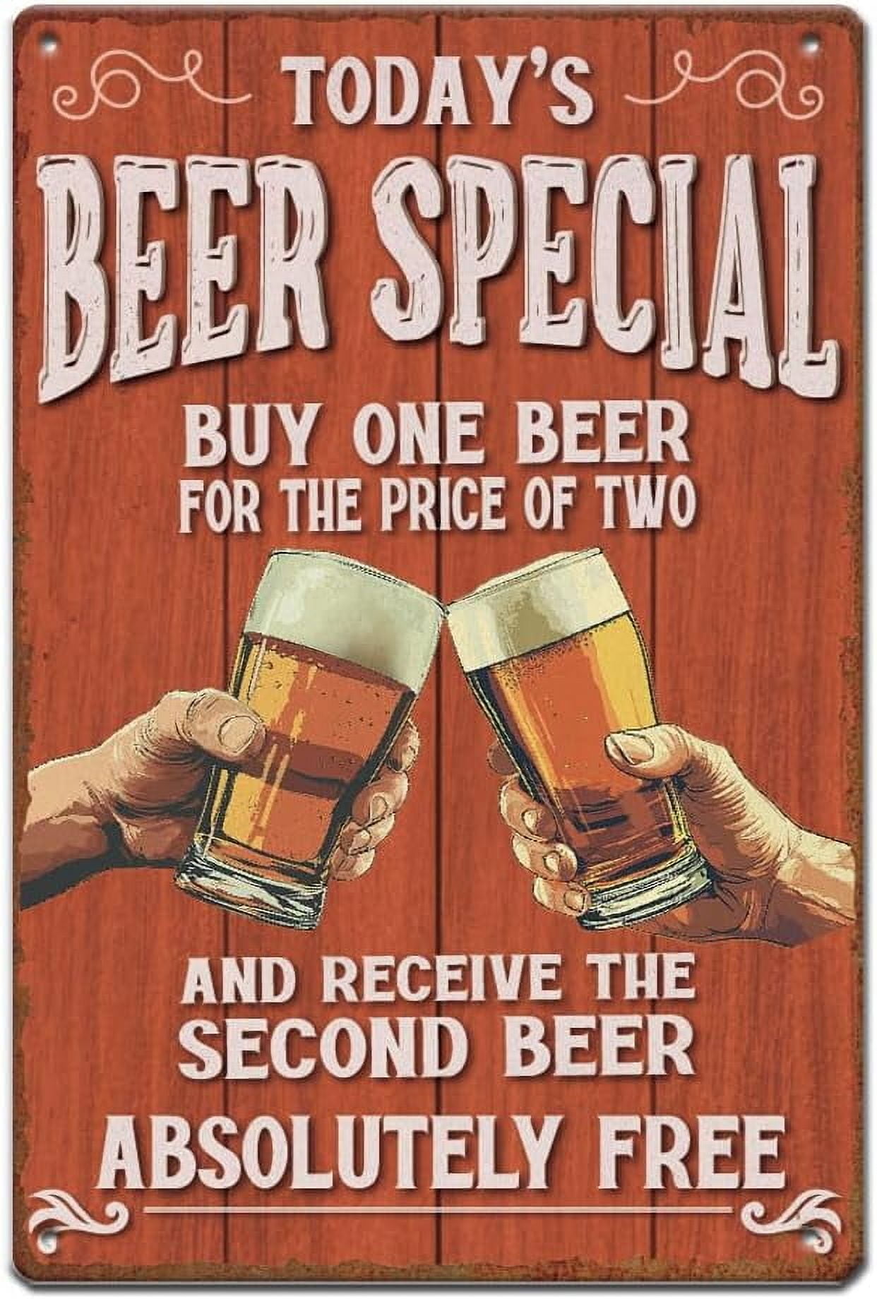 Special Beer Vintage Tin Sign Beer Vintage Poster Retro Metal Poster ...