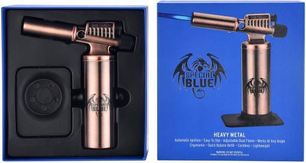 Special Blue Heavy Metal Butane Torch - Bronze / 6.5" - Walmart.com