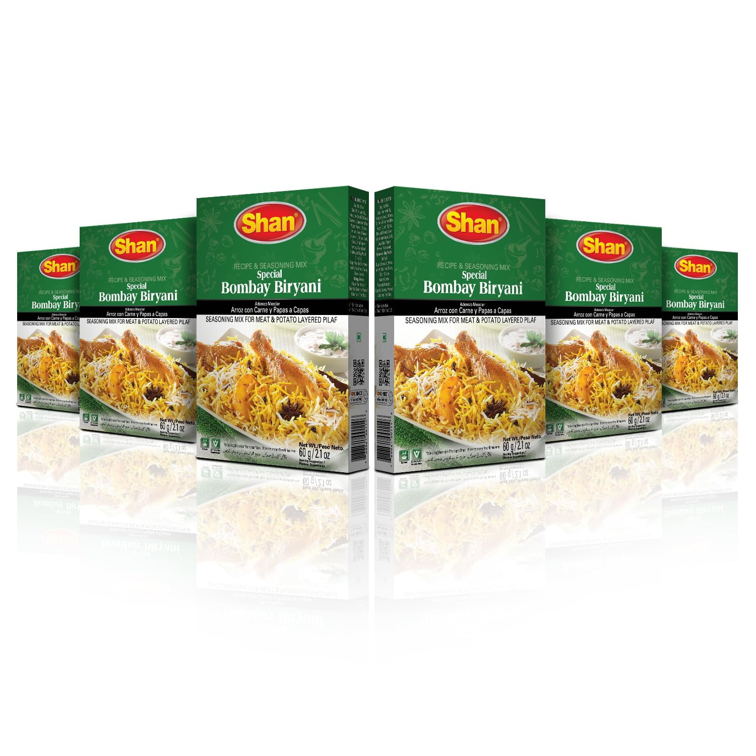 Special Bombay Biryani Seasoning Mix (60g) Spice Packets for Spicy Meat ...