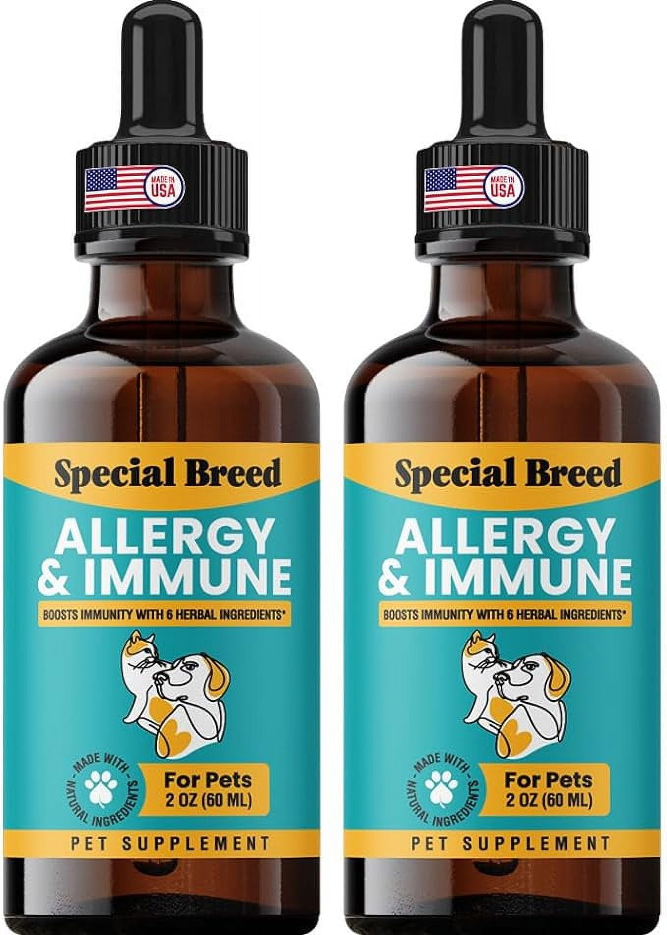 Special Breed Allergy & Immune with Elderberry, Allergy Relief for Cats ...