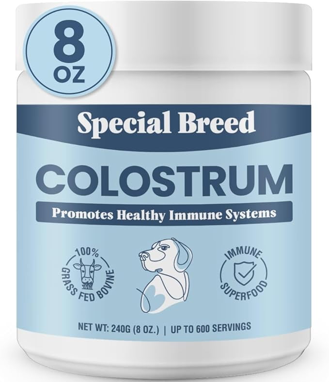 Special Breed Bovine Colostrum for Dogs and Cats, Immune Support ...