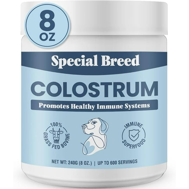 Special Breed Bovine Colostrum for Dogs and Cats, Immune Support ...