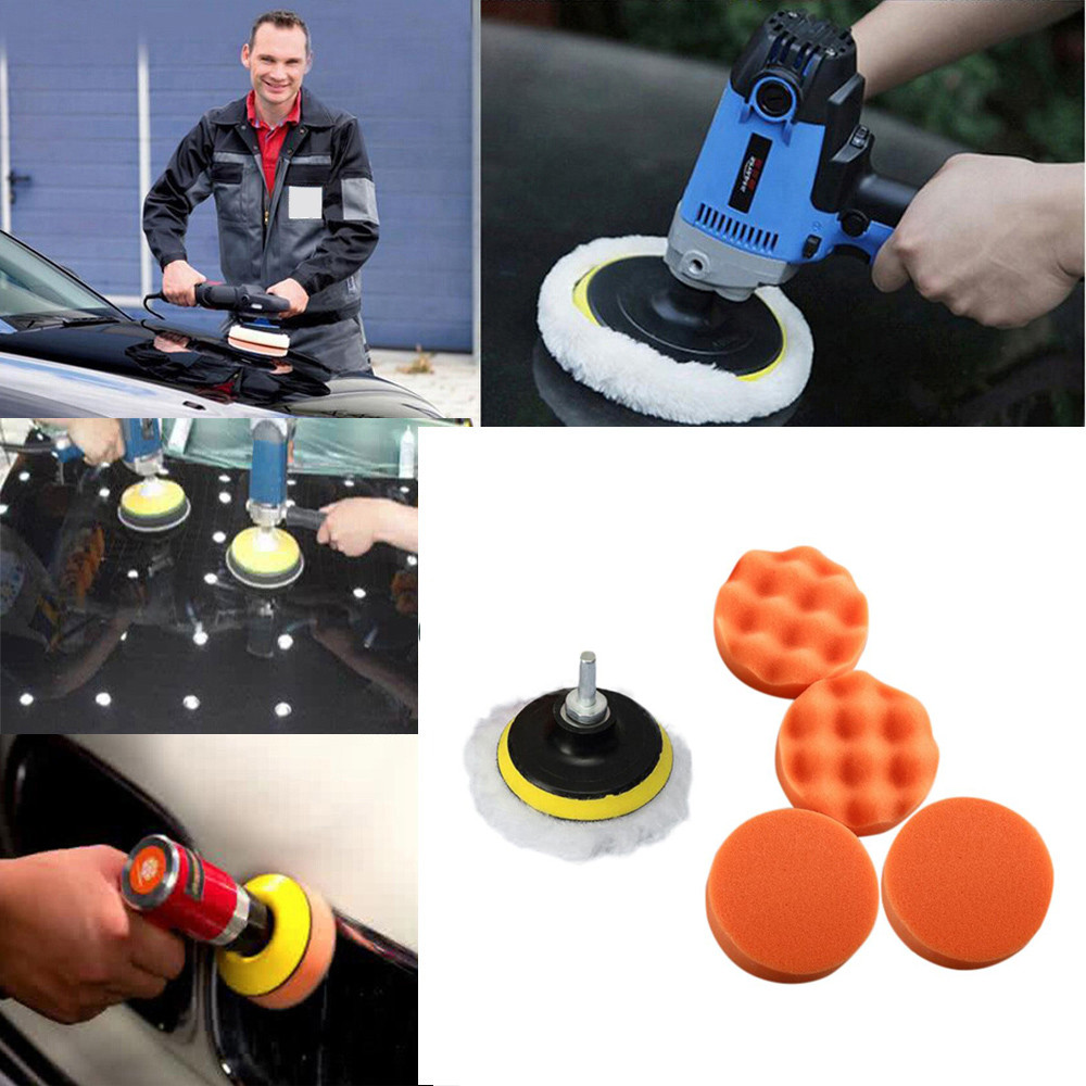 Special Buy Now, 7pcs/Set Car Polishing Tools, Sponges Waves Compound ...
