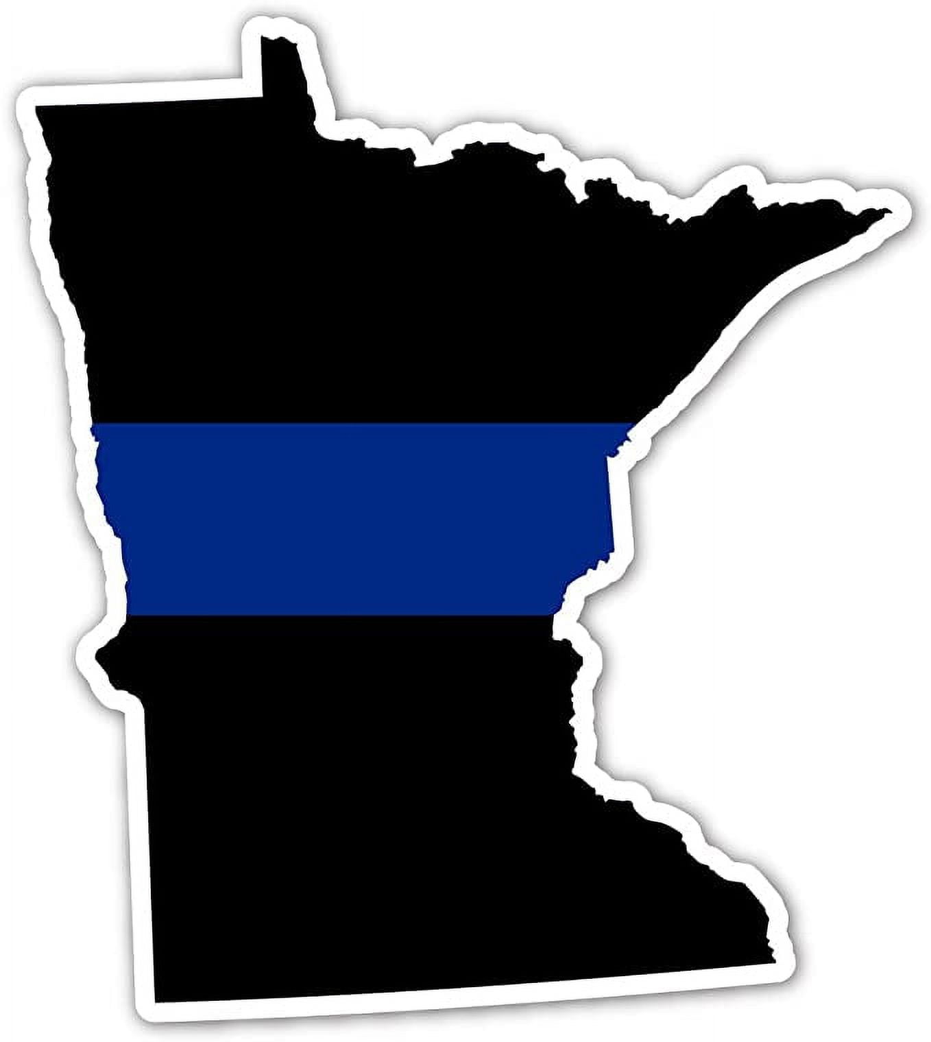 Special COMBO deal! Pack of (3) Three Minnesota State Shape Police The ...