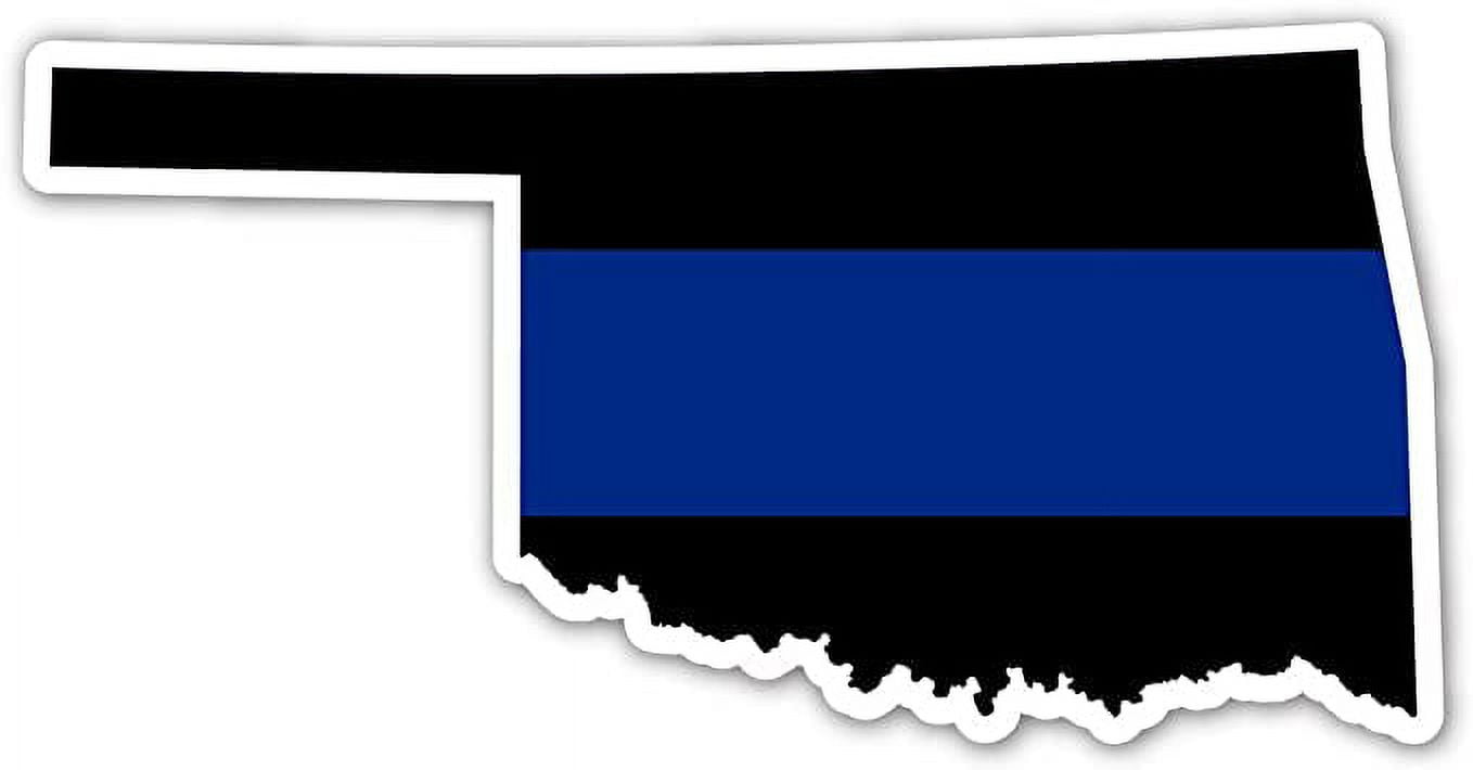 Special COMBO deal! Pack of (3) Three Oklahoma State Shape Police The ...