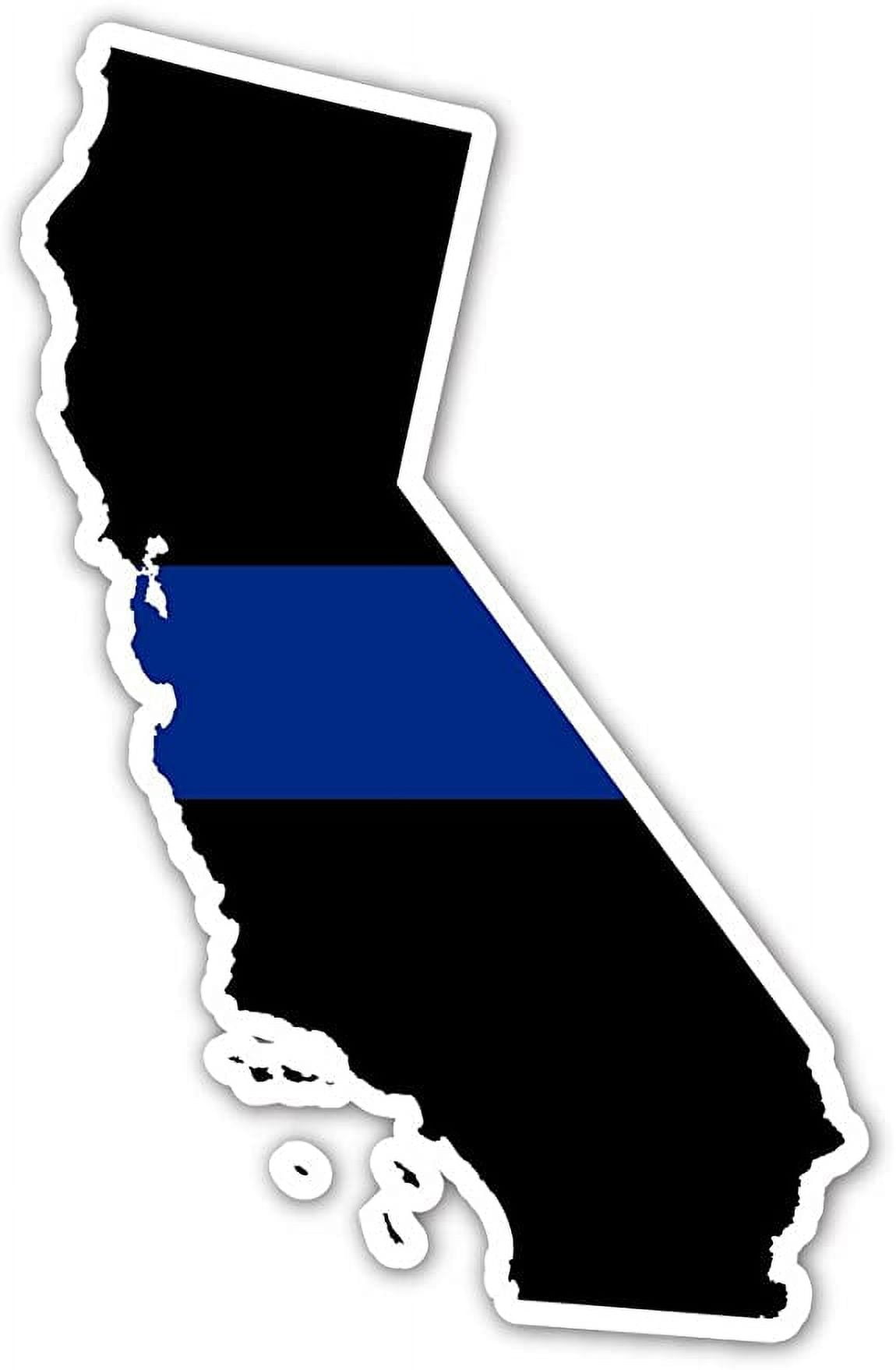 Special COMBO deal! Pack of (5) Five California State Shape Police The ...