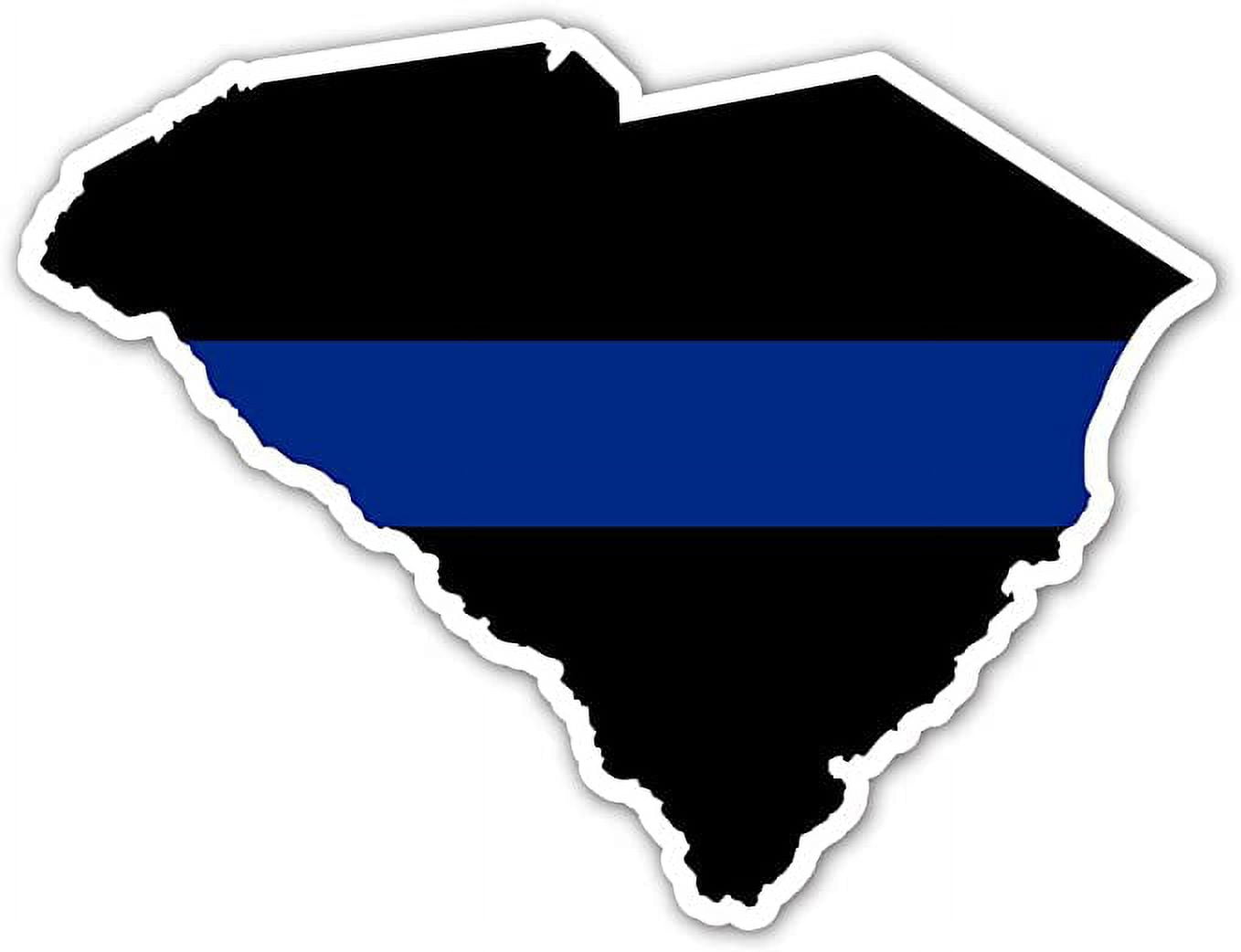 Special COMBO deal! Pack of (5) Five South Carolina State Shape Police ...