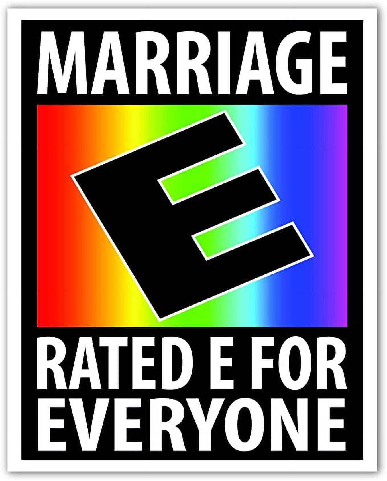 Special COMBO deal! Pack of (3) Three Marriage Equality Rated E For ...