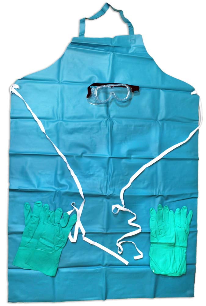 Special Cleaning Kit With Goggles, Apron And Gloves - Walmart.com