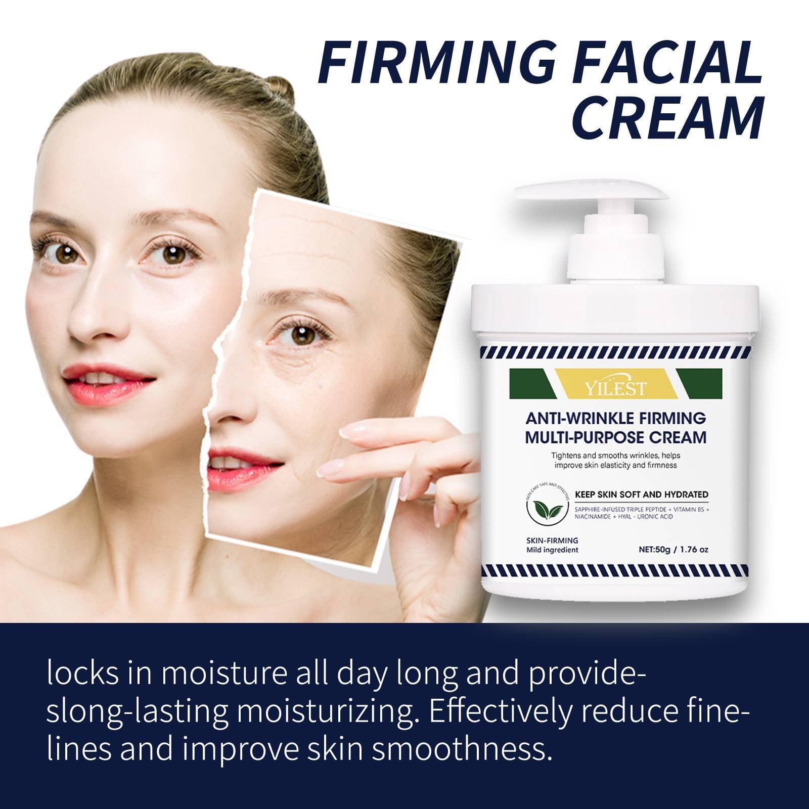 Special Collection, Skin Lift Effect Softens Skin Texture Reducing Moisturizing Face Cream ...