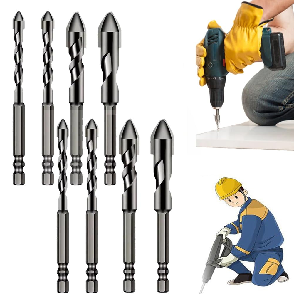 Special Crooked Tip Eccentric Drill Bit 1/4-inch 5/16-inch 3/8-inch 1/2 ...
