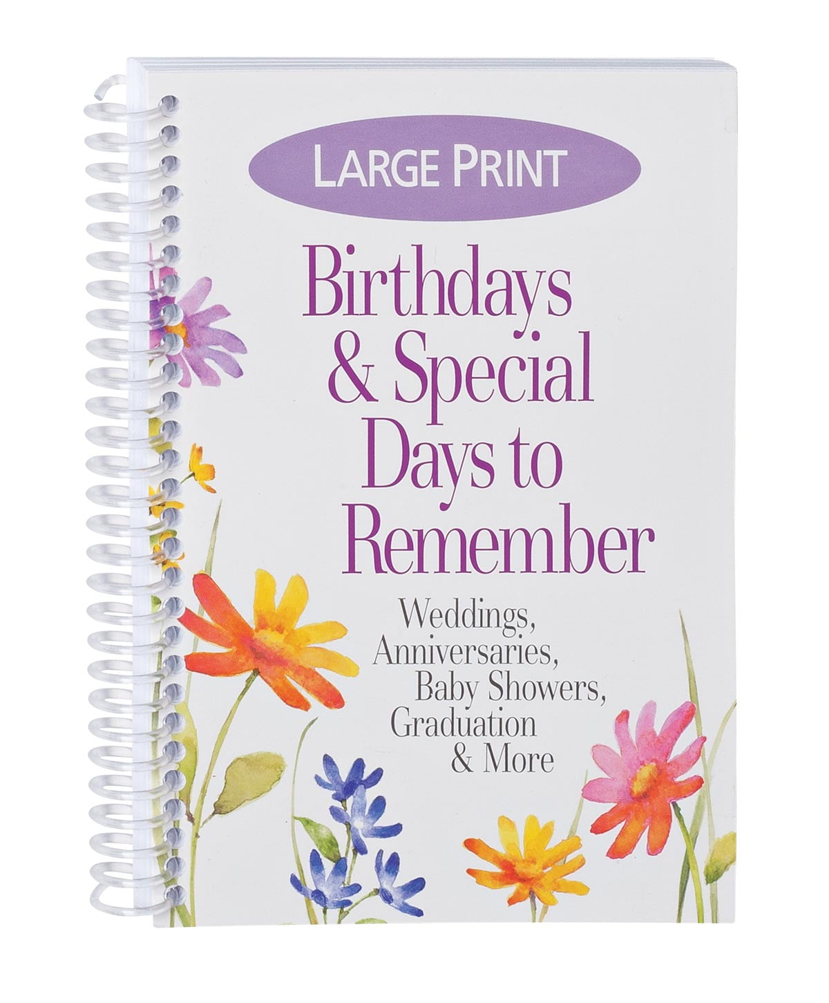 Special Days And Occasion Reminder Calendar, Large Print - Walmart.com