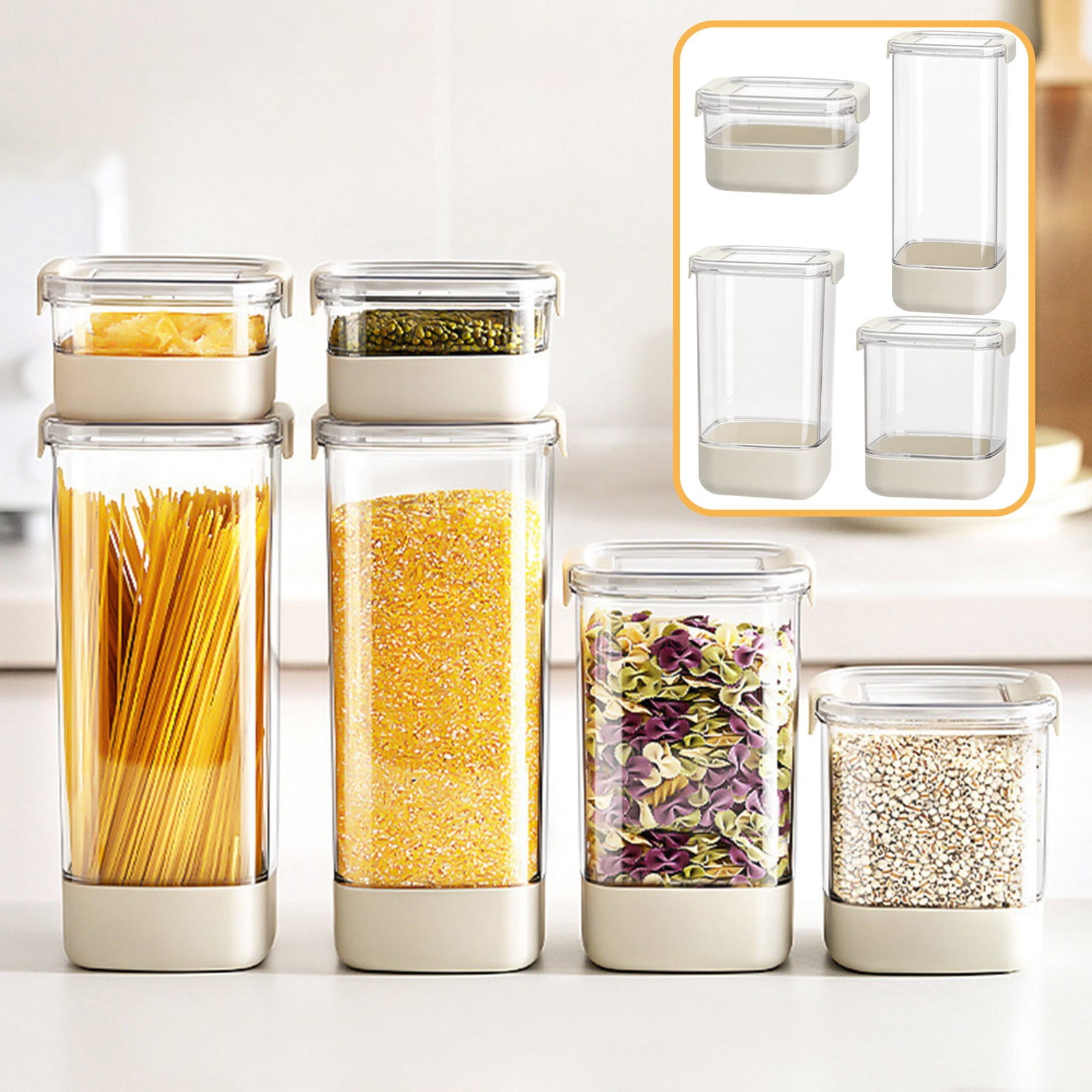 Special Discount, Food Grade Plastic Jar, Sealed Canister, Transparent ...