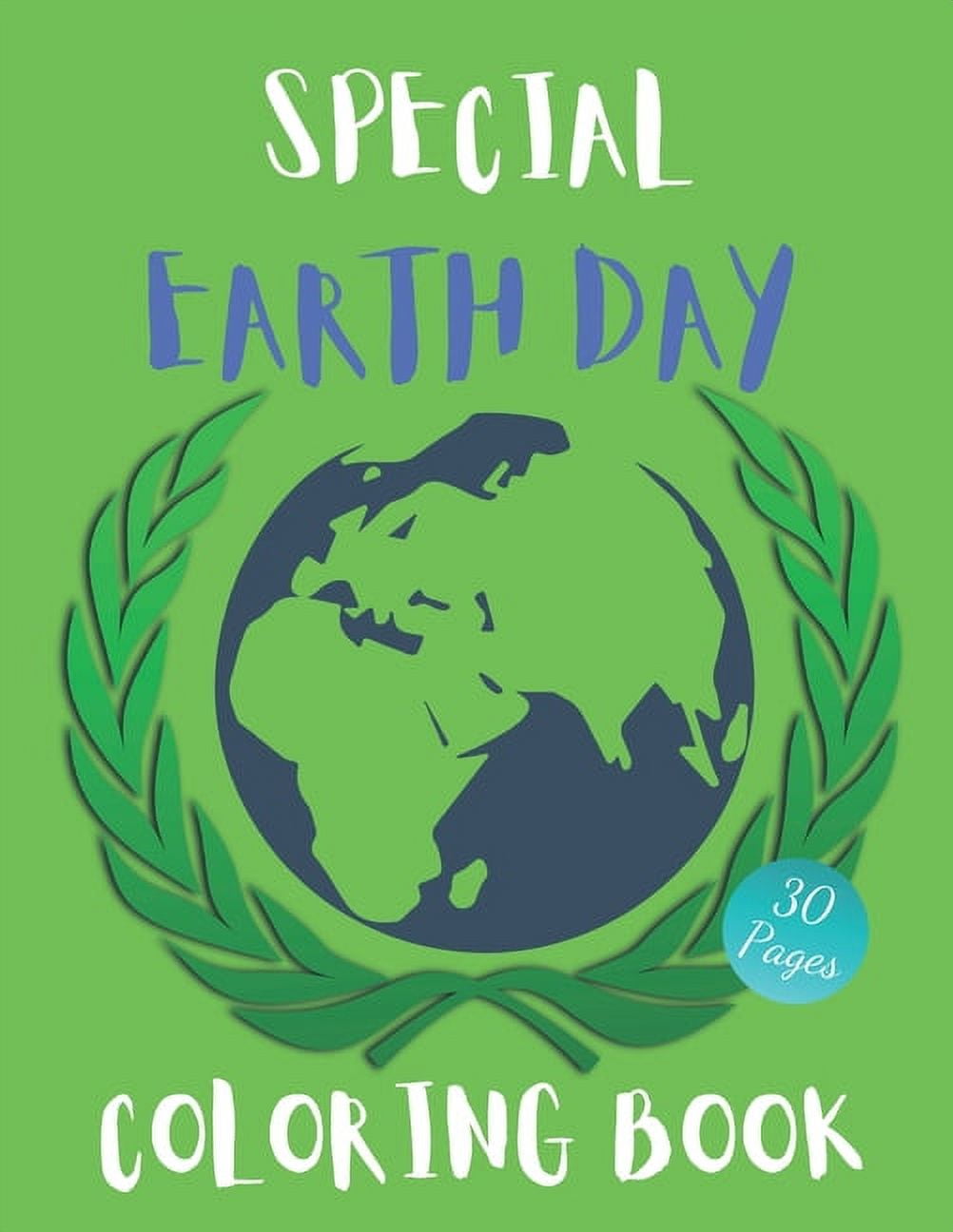 Special Earth Day Coloring Book: Green Planet Coloring And Activity ...