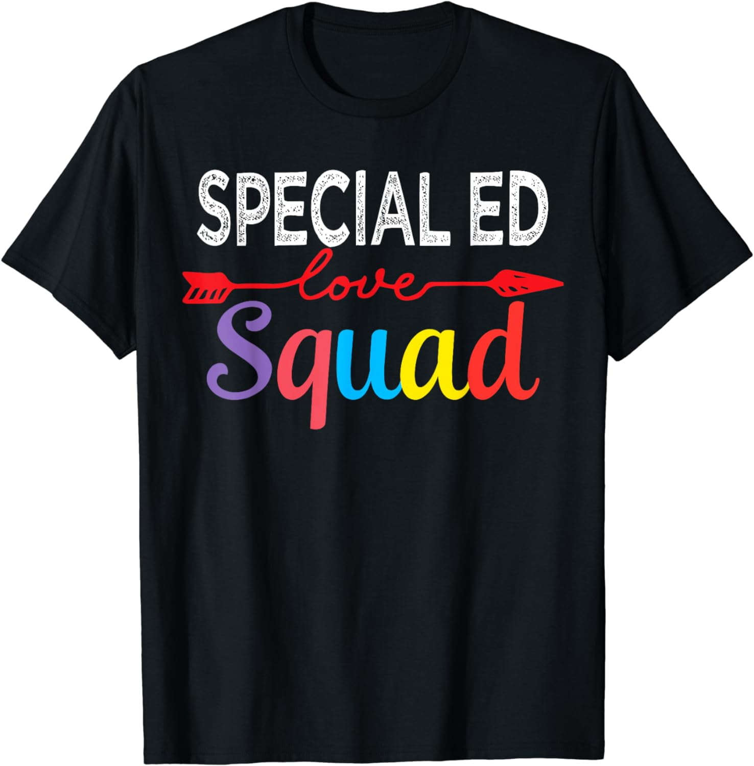 Special Ed Squad Team Funny Back To School Teacher supplies T-Shirt ...