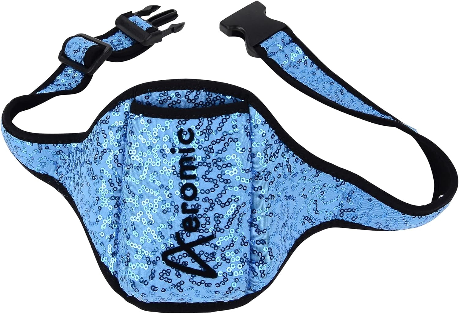 Special Edition Mic Belt - Sequin - Aqua - Walmart.com