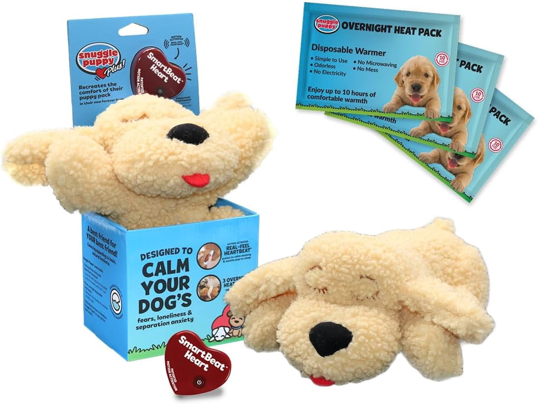 Special Edition Snuggle Puppy Toys - Heartbeat Puppy for Dogs - Pet ...