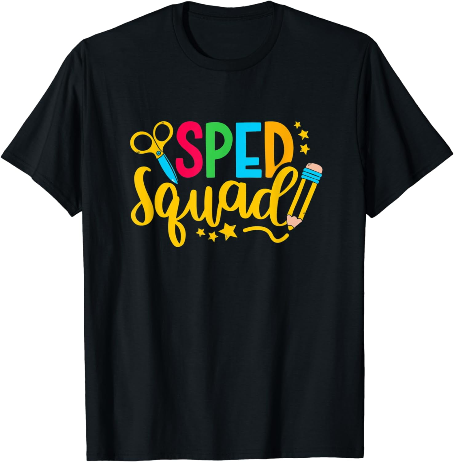 Special Education Squad SPED Special Needs Teacher Teaching T-Shirt ...