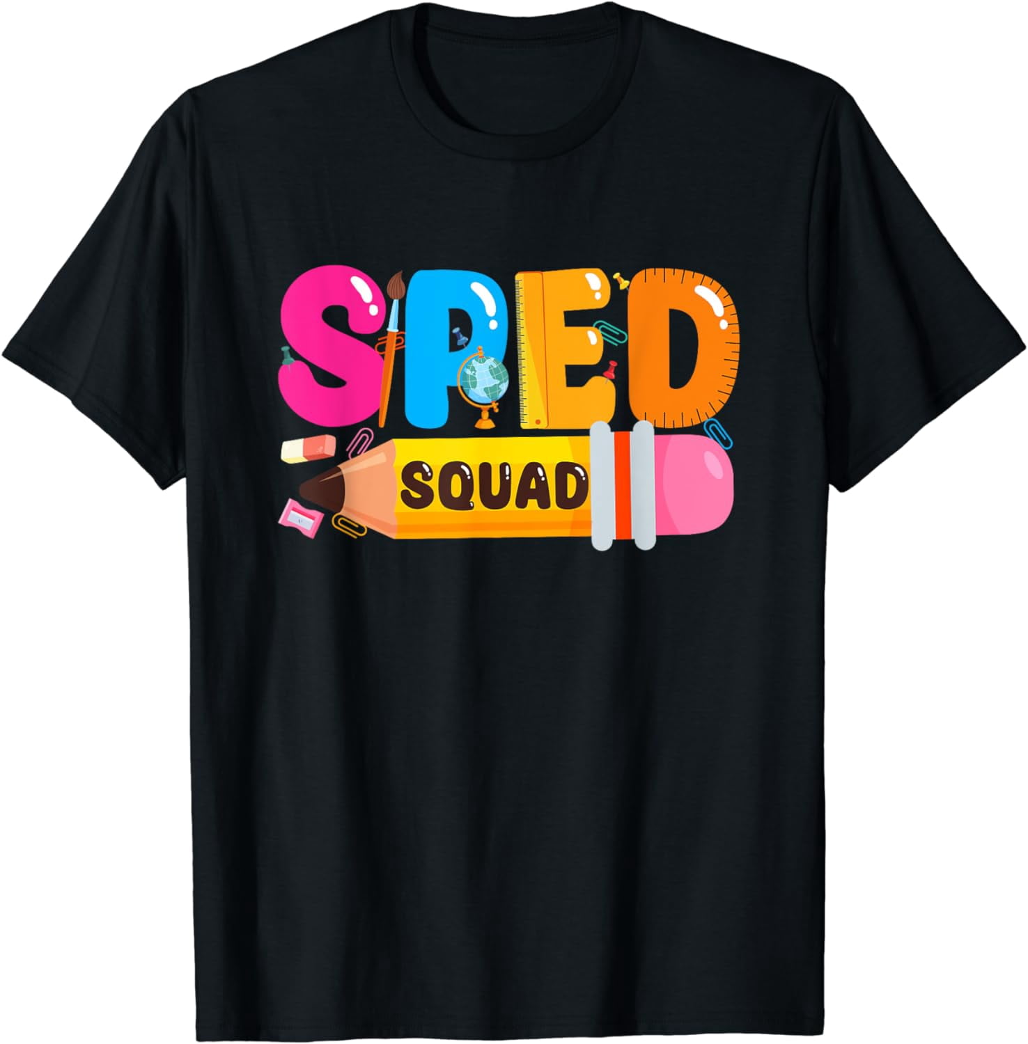 Special Education Teacher Sped Squad SPED Teacher Cotton T-Shirt ...