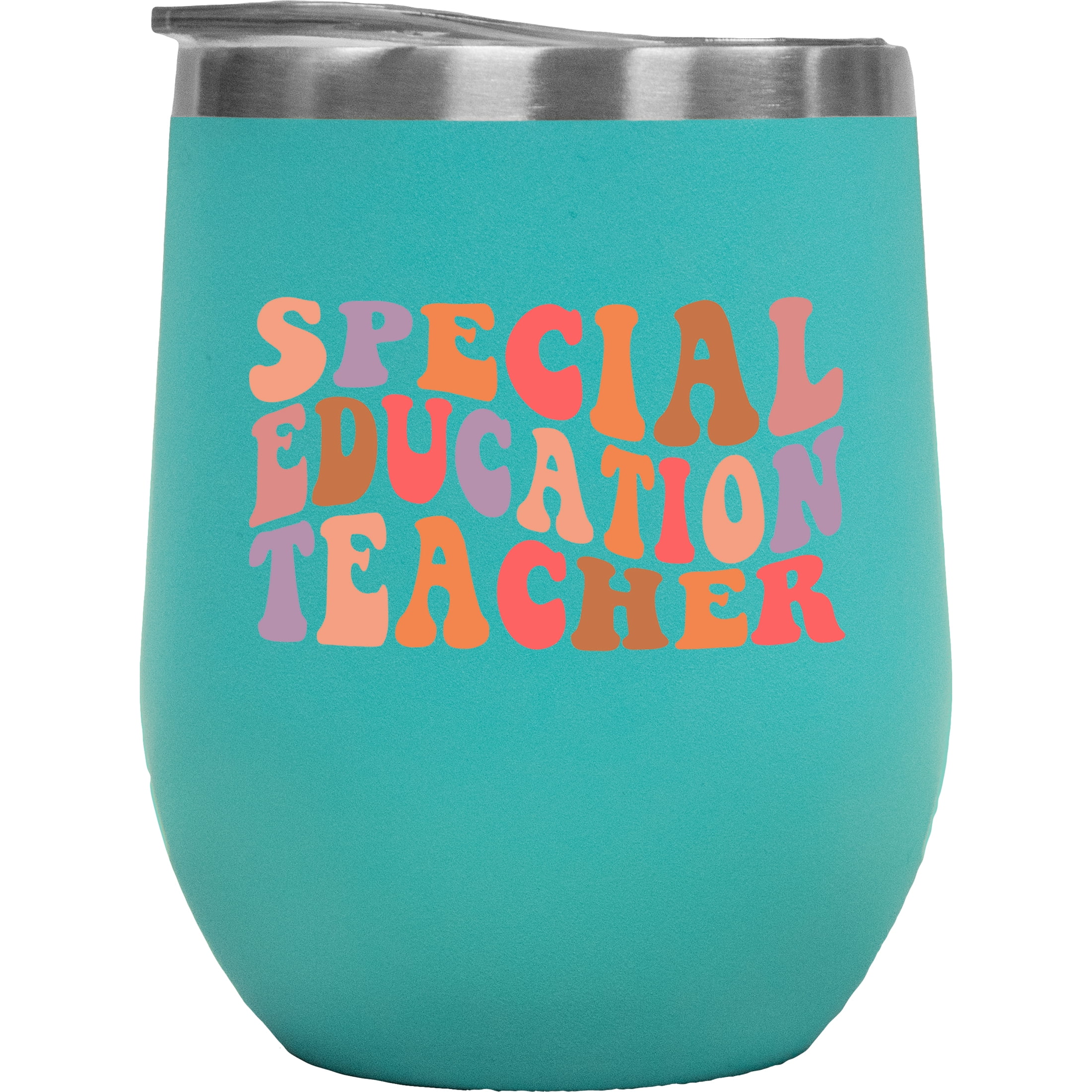 Special Education Teacher, Teaching Themed, Groovy Retro Wavy Text ...