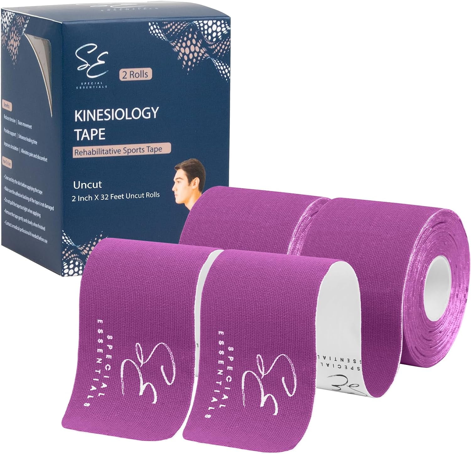Special Essentials Kinesiology Tape Premium Cotton Waterproof Sports ...