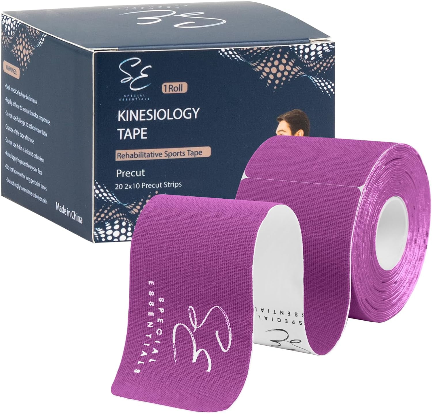 Special Essentials Kinesiology Tape - Premium Cotton Waterproof Sports ...