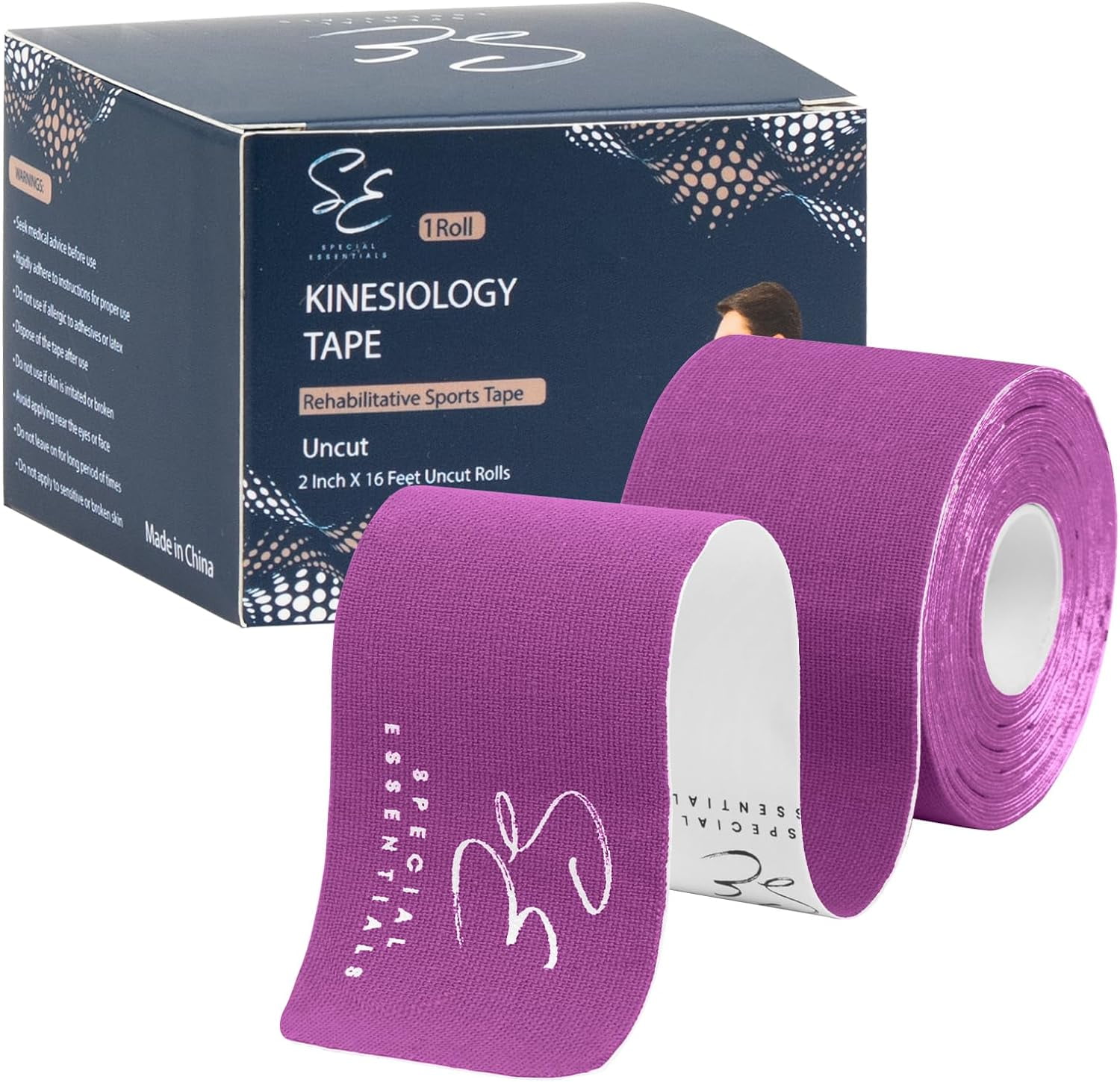 Special Essentials Kinesiology Tape - Premium Cotton Waterproof Sports ...