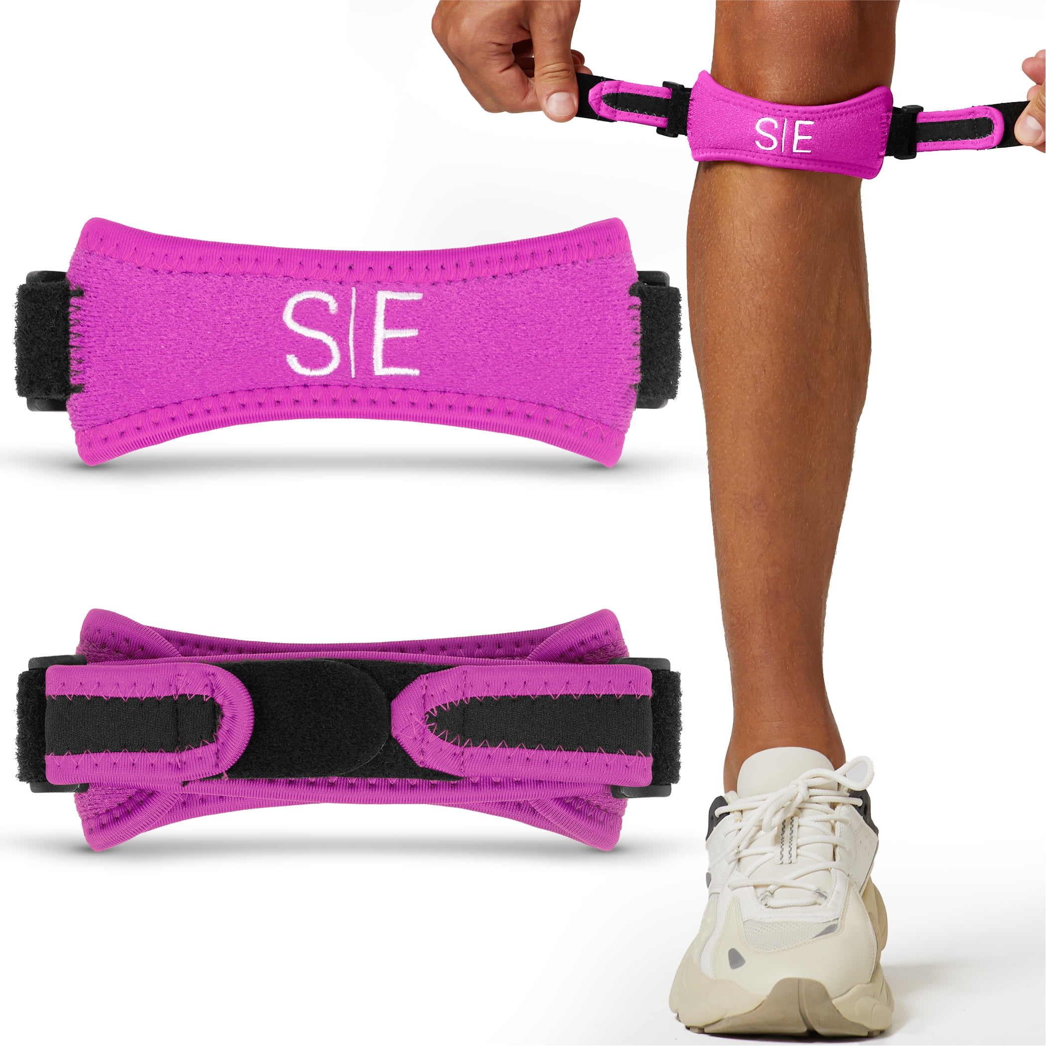 Special Essentials Patellar Tendon Knee Support Strap - Adjustable Brace with Compression Pad ...