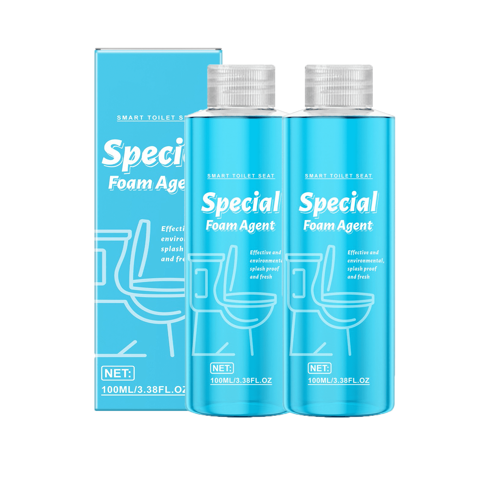 Special Foam Agent for Smart Toilet Seat, Effective Removes Stubborn ...