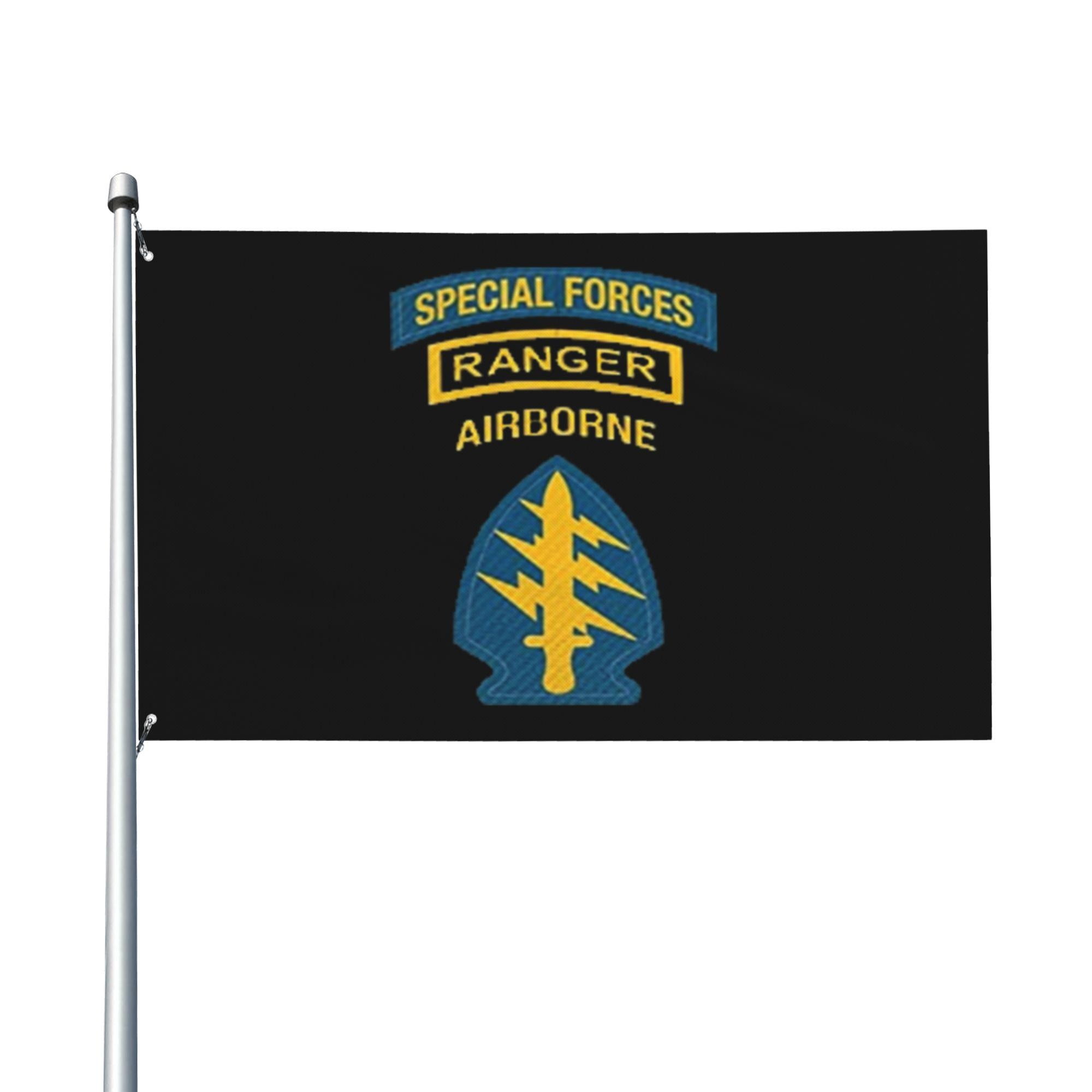 Special Forces Ranger Airborne Flag For Indoor Home House Decor Durable ...