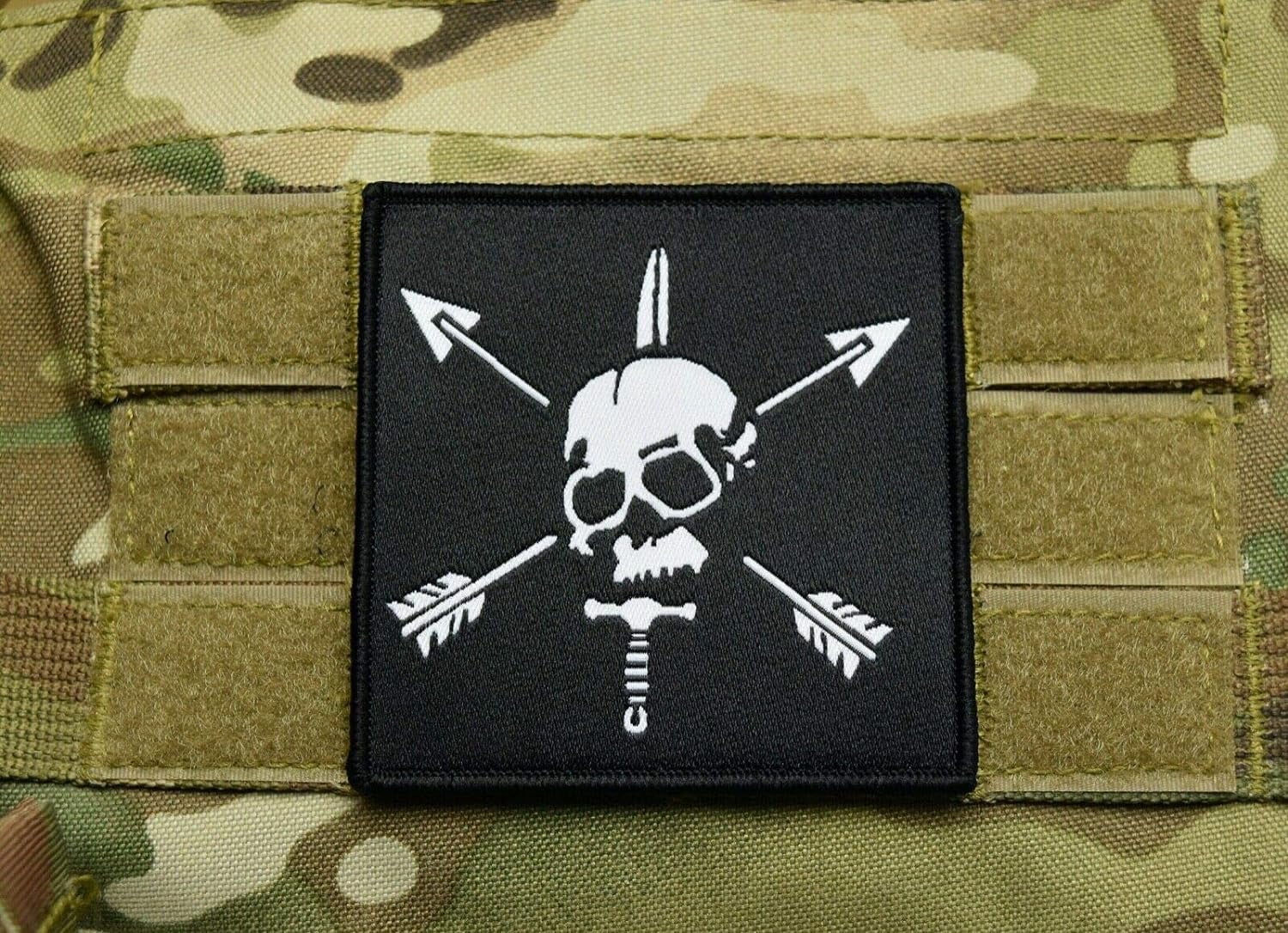 Special Forces SFARTAETC Nous Defions CIF CQB Green Beret SF 3"x3 ...