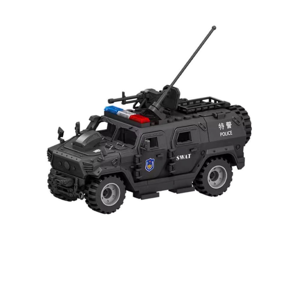 Special Forces Soldier Police Gangster Military Armored Vehicle Car ...